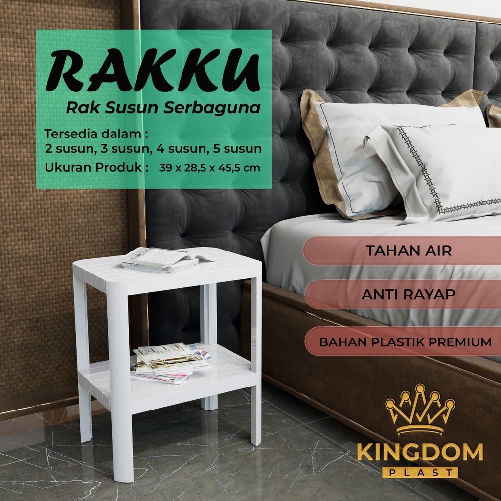 Jual RAK SERBAGUNA RAKKU KINGDOM/ Rak dapur /Rak Multifungsi Minimalis ...