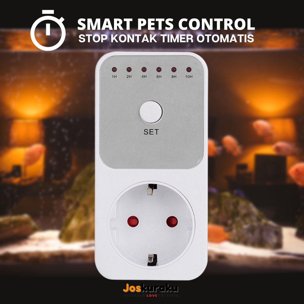 Jual Stop Kontak Timer Lampu Reptil Uva Uvb Aquarium Otomatis | Shopee ...