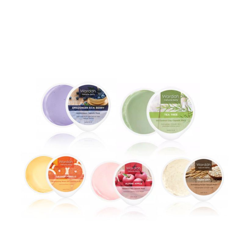Jual WARDAH Nature Daily Capsule Mask - 10ml | Shopee Indonesia