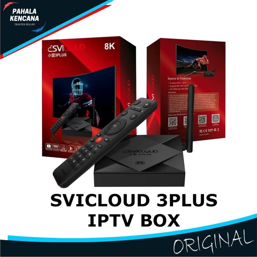 Jual SVICLOUD Android TV box ESVI 3 PLUS 8k | Shopee Indonesia