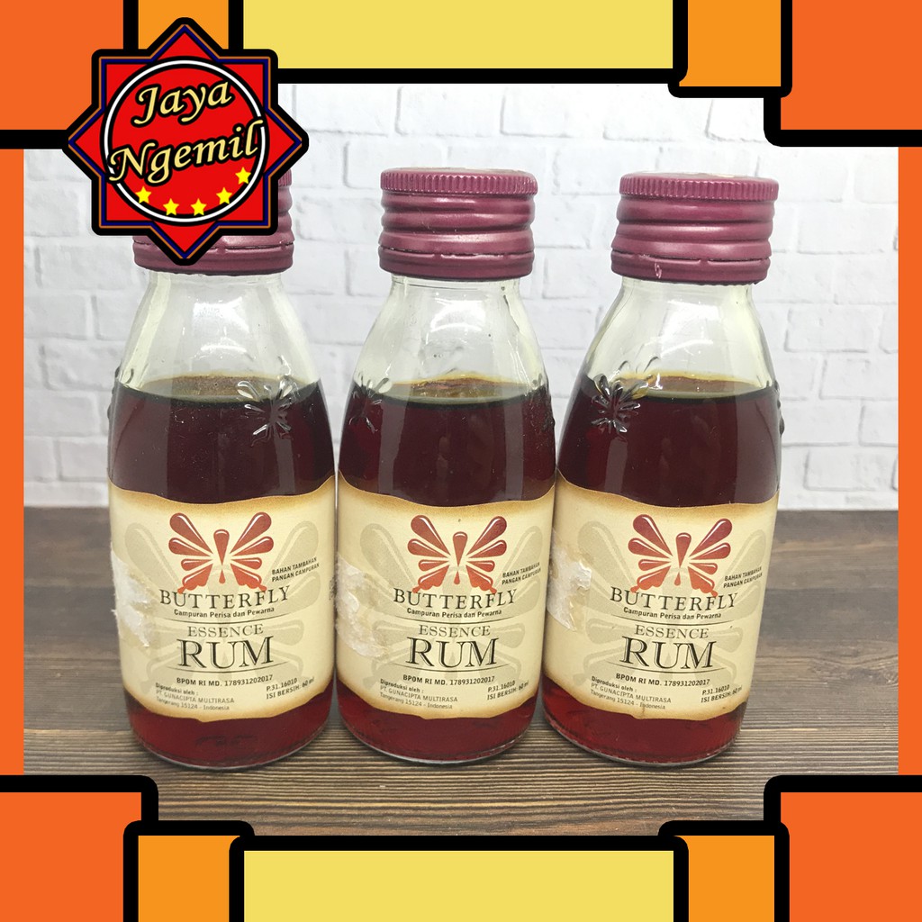 Jual Perisa Kue / Makanan - Essense Rum - 60 Ml | Shopee Indonesia