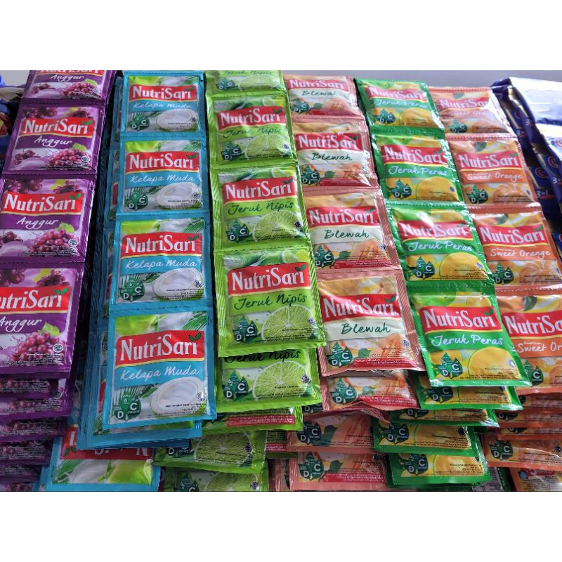 Jual Nutri Sari all varian sachet( 1renceng 10sachet) | Shopee Indonesia