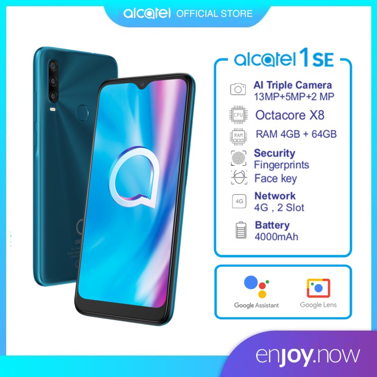 Jual Alcatel 1SE 5030U Smartphone ( Ram 4GB / Rom 64GB ) Green ...