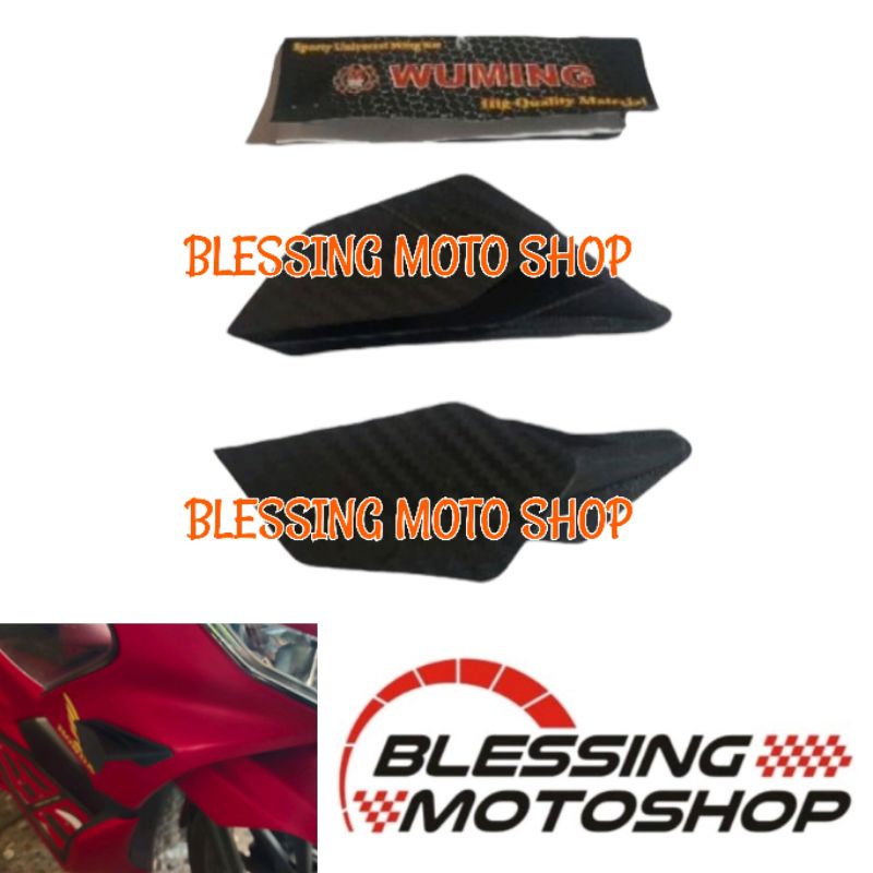 Jual wingkit wuming wingkit aerodynamic winglet universal winglet kaso ...