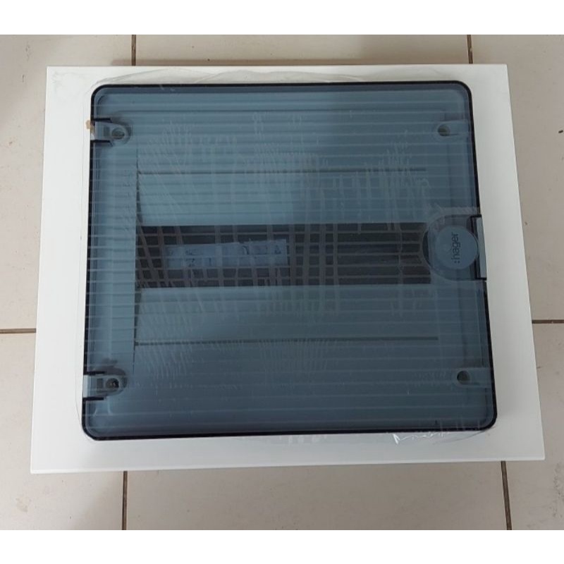 Jual Box Mcb Inbo 12 Grup Hager Tutup bening Pintu Samping. VF112TM ...