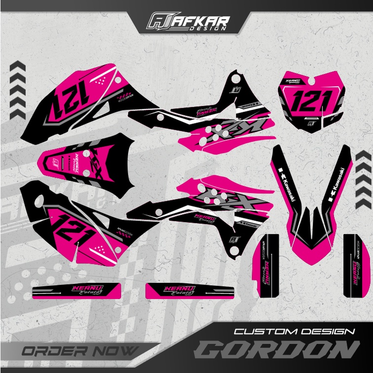 Jual DECAL GORDON DESIGN CUSTOM (BISA REQUEST) | Shopee Indonesia
