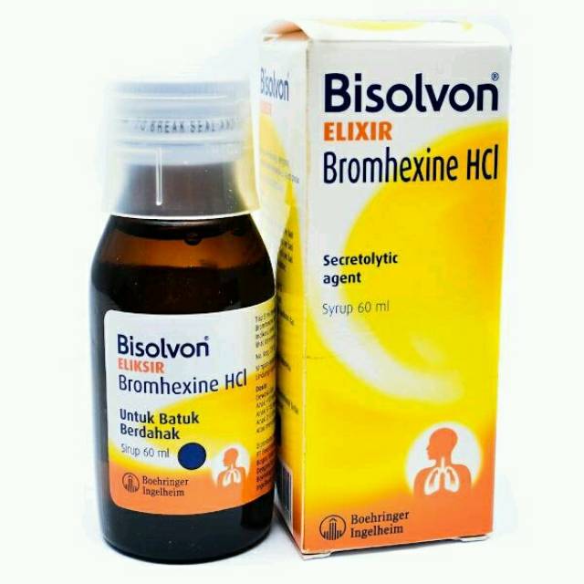 Jual Bisolvon elixir syrup 60 ml | Shopee Indonesia
