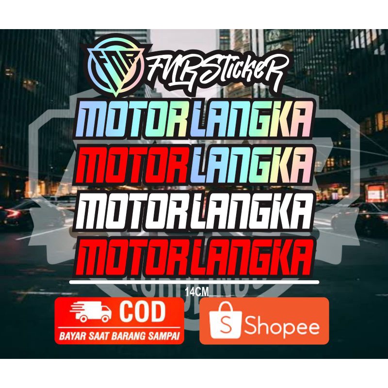 Jual STIKER CUTTING MOTOR LANGKA | STIKER VIRAL | STIKER TELARIS ...