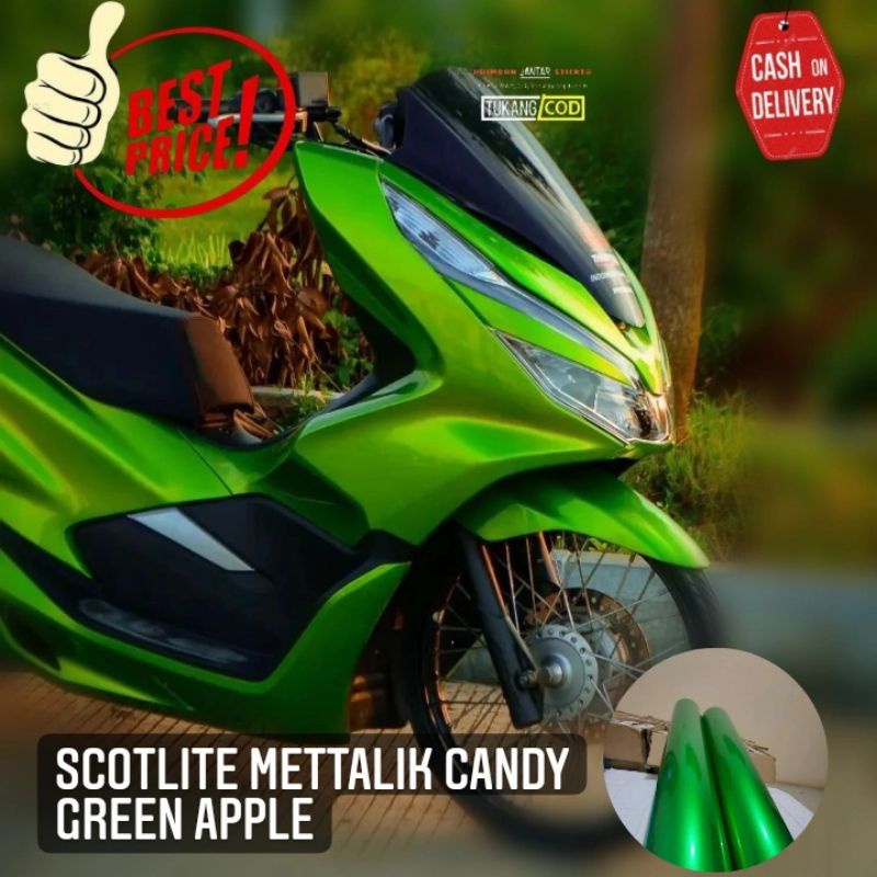 Jual Sticker Scotlite Dark Grey Mettalik Candy Skotlet Motor Nmax ...