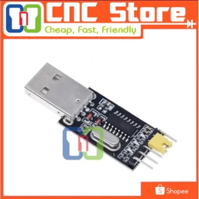 Jual [BRD-0023] CH340 USB TO TTL SERIAL CONVERTER MODULE CH-340 ARDUINO | Shopee Indonesia