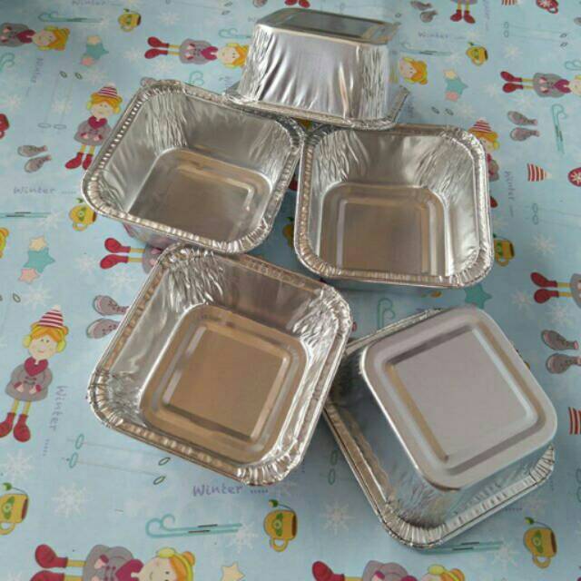 Jual Alumunium foil cup persegi | Shopee Indonesia