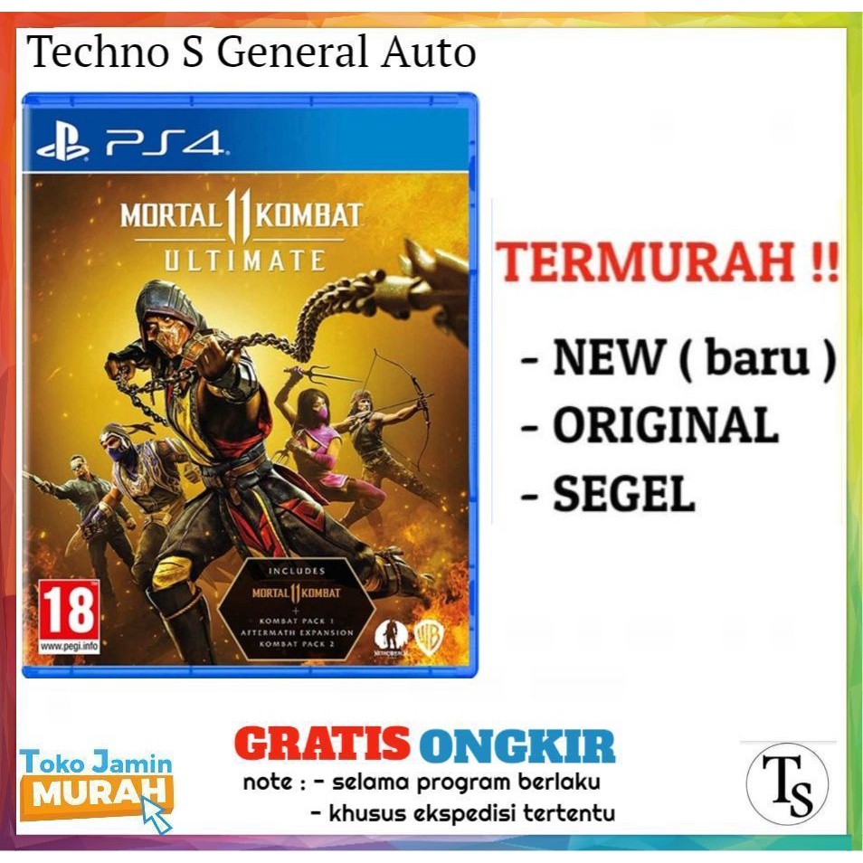Jual PS4 Mortal Kombat 11 Ultimate / CD Kaset PS 4 MK 11 Ultimate | Shopee Indonesia