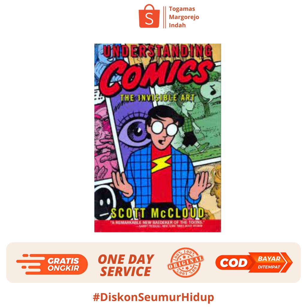 Jual MEMAHAMI KOMIK (UNDERSTANDING COMICS) (2022) - SCOTT MCCLOUD ...