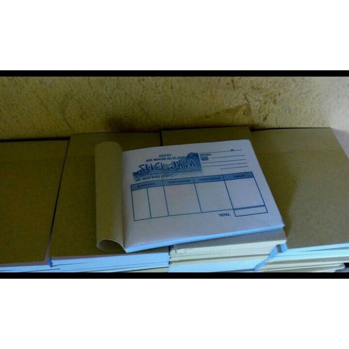 Jual Nota Bon Invoice Surat Jalan Kwitansi 1/8 Folio 1 Rangkap | Shopee ...