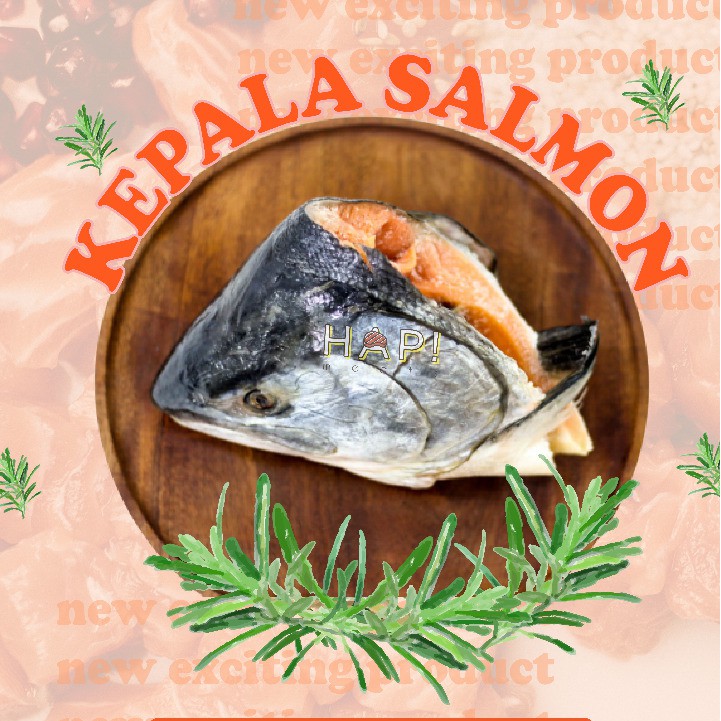 Jual Hap! Meats Kepala Salmon (Norwegian) | Shopee Indonesia