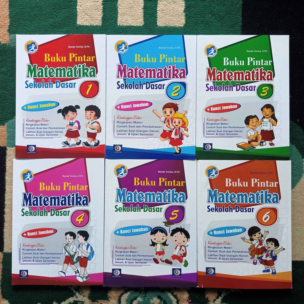 Jual BUKU PINTAR MATEMATIKA SEKOLAH DASAR KELAS 1 2 3 4 5 6 Kurikulum 2013 PERMATA PRESS ...
