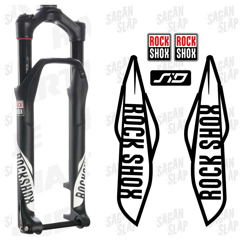 Jual Stiker fork ROCKSHOX SID RLC Sticker decal fork sepeda mtb ...