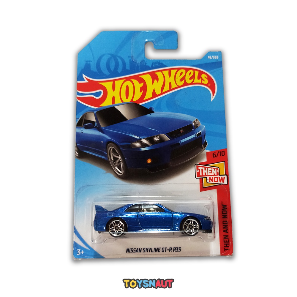 Jual HW HotWheels Nissan Skyline GTR GT-R R33 Biru 2018 Diecast Cars ...