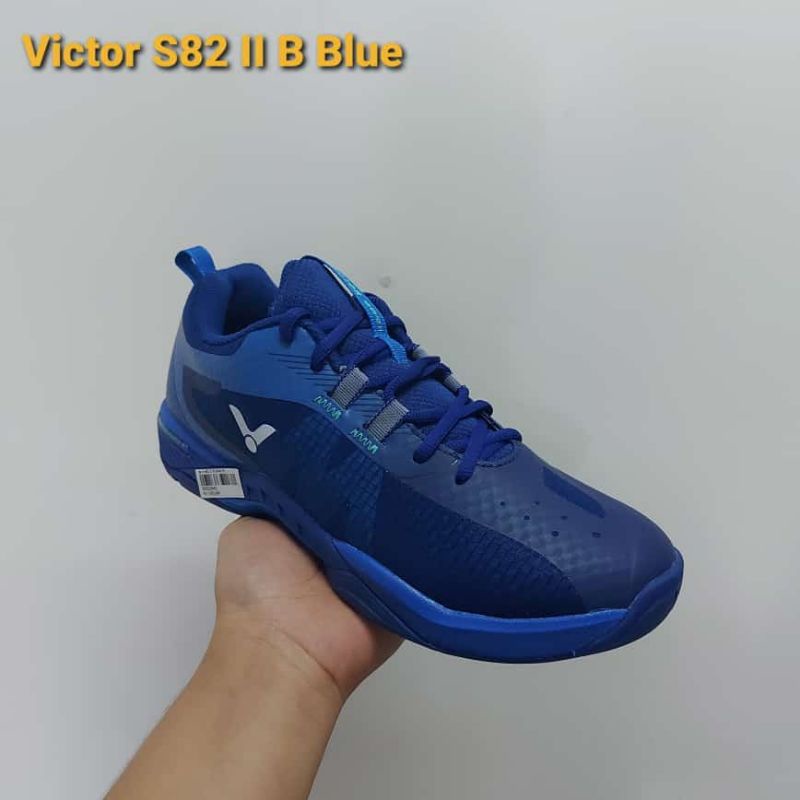 Jual Sepatu badminton victor S82 II B Biru ( Size : 38 - 45 ) | Shopee ...