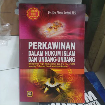 Jual perkawinan dalam hukum islam dan undang undang drs beni ahmad saebani msi | Shopee Indonesia