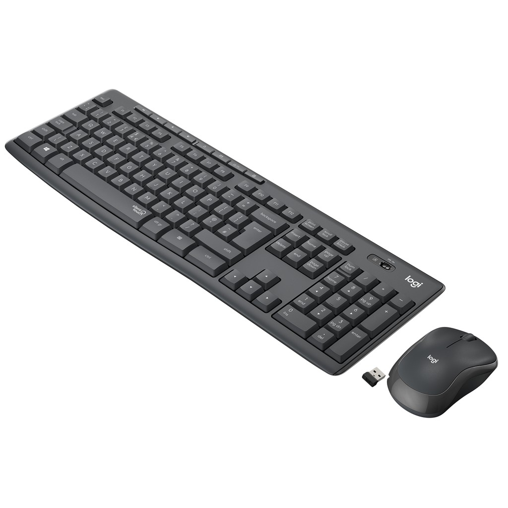 Jual Logitech Mk295 Silent Wireless Combo Keyboard Mouse Logitech Wireless Mk 295 Shopee