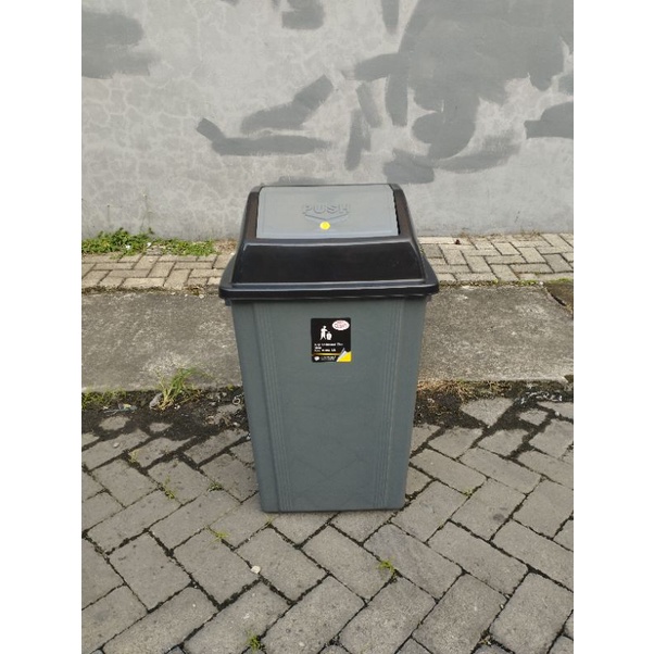 Jual Tong Sampah Dorong Tempat Sampah JUMBO BESAR 60 Liter | Shopee ...