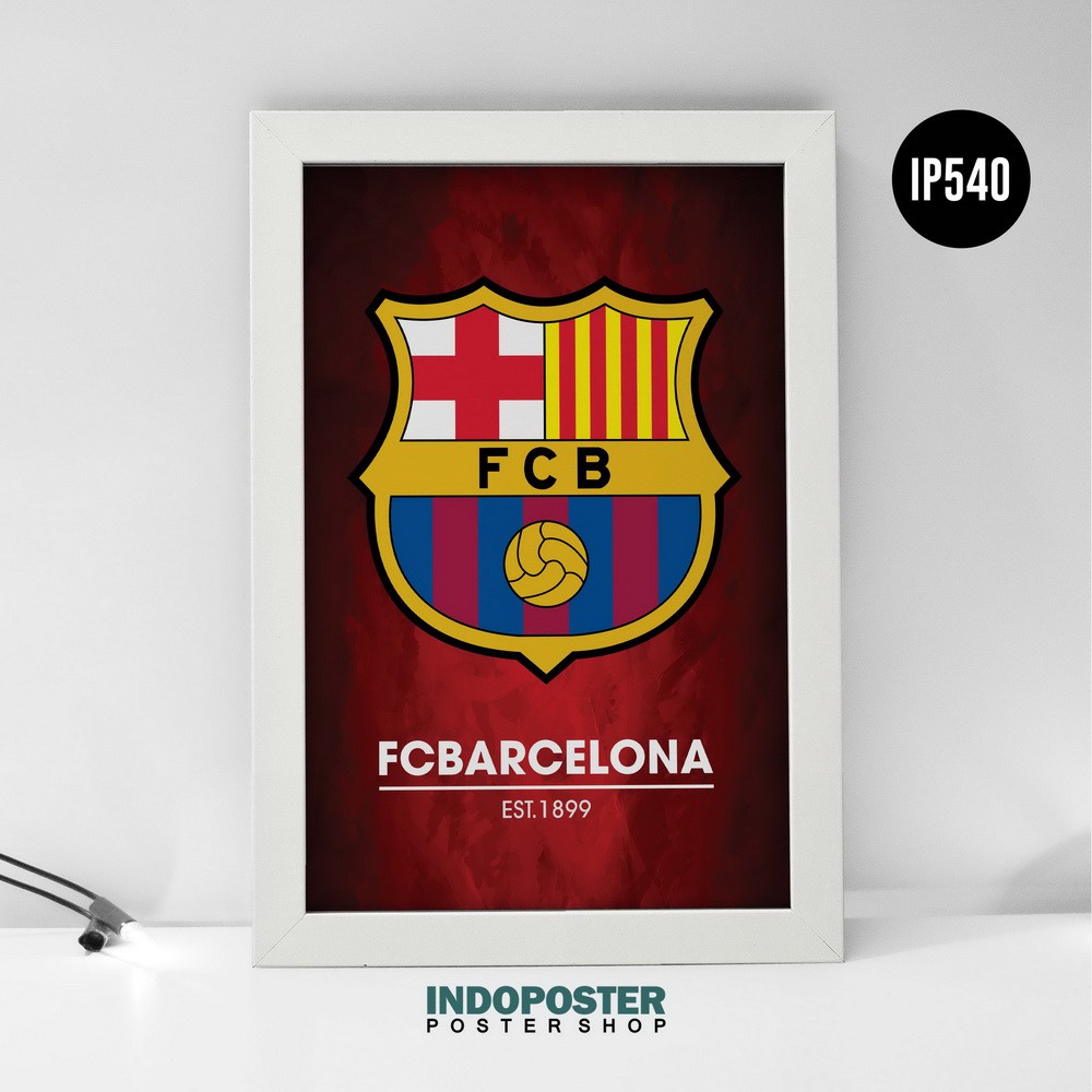 Jual Poster Sepak Bola Barcelona Football Club A2 60X40cm | Shopee ...
