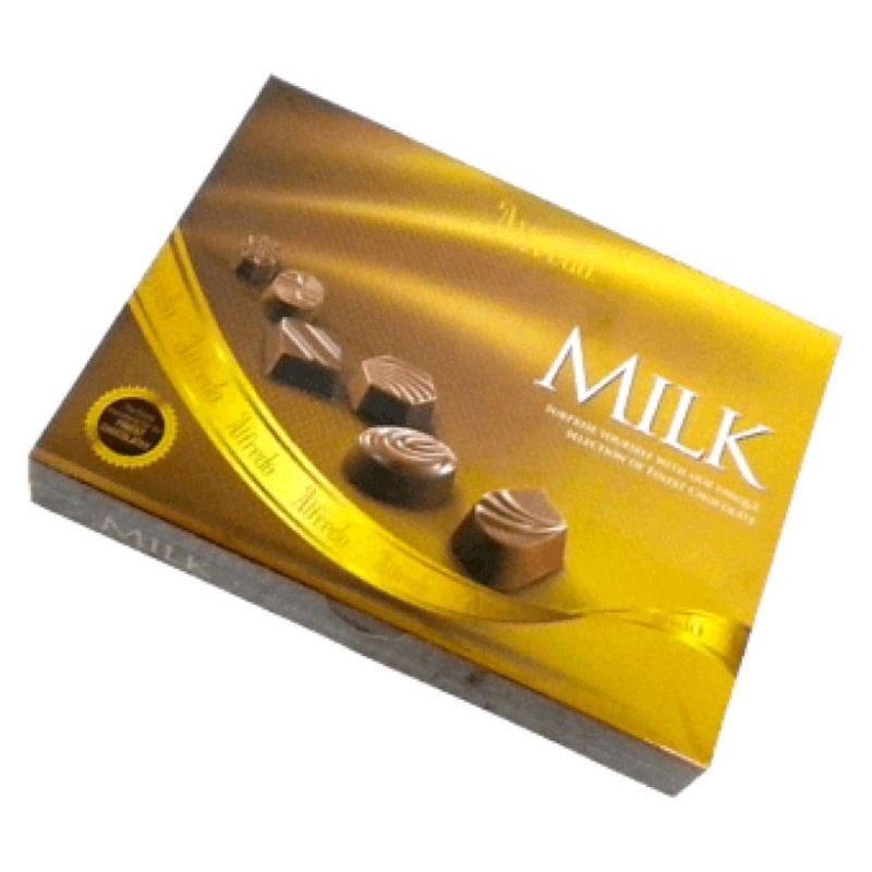 Jual Alfredo Chocolate Box 110 Gram Milk White Dark Coklat Alfredo ...