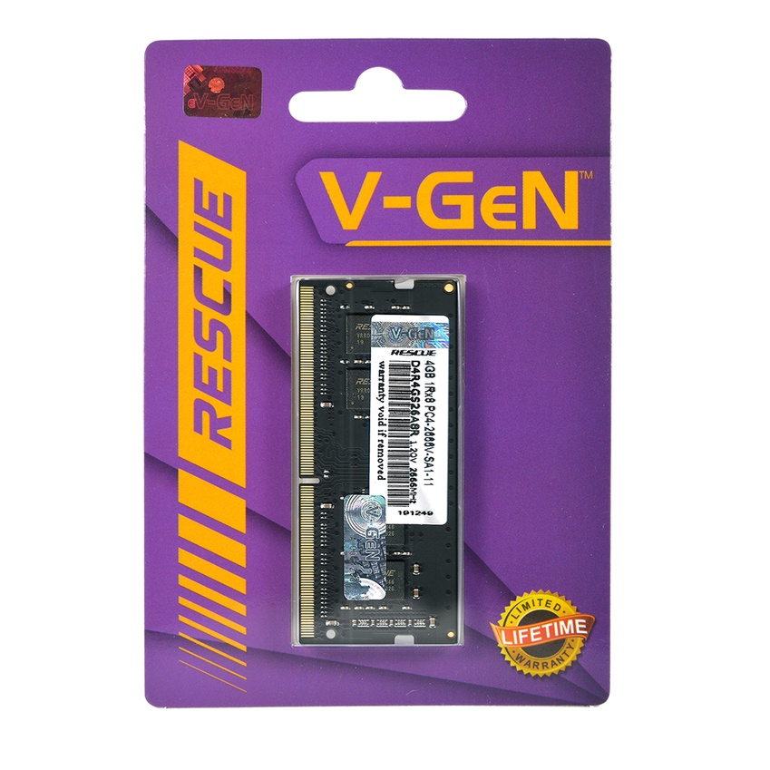 Jual RAM DDR4 SODimm V-GeN RESCUE PC21300/2666Mhz 4GB 8GB 16GB | Shopee Indonesia