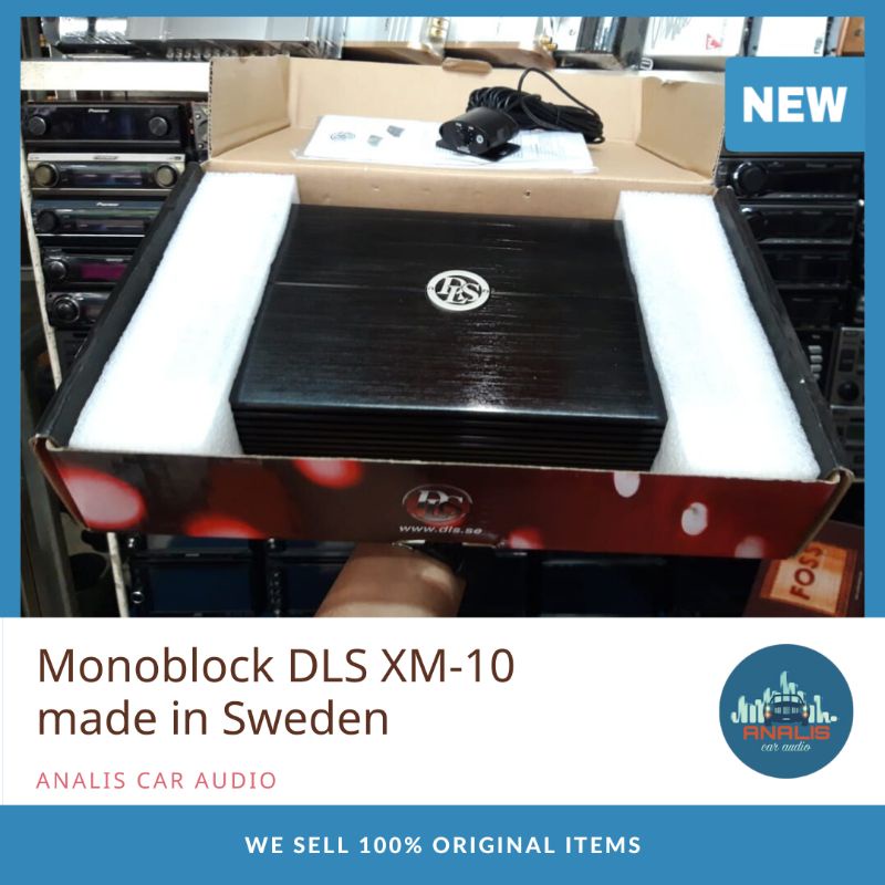 Jual Power Monoblock DLS XM-10 original made in Sweden baru | Shopee ...