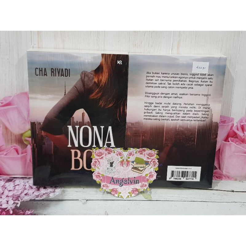 Jual Buku Novel Nona Boss by Cha Riyadi | Shopee Indonesia