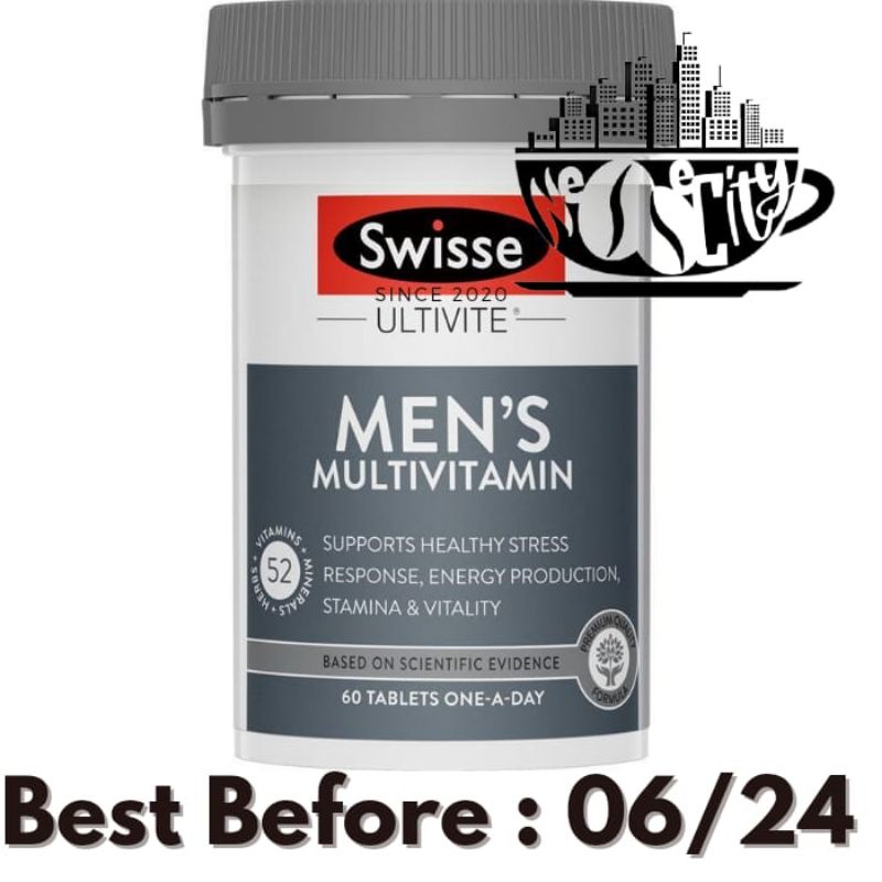 Jual Swisse Mens Ultivite Multivitamin (Isi 60 Tablets) | Shopee Indonesia