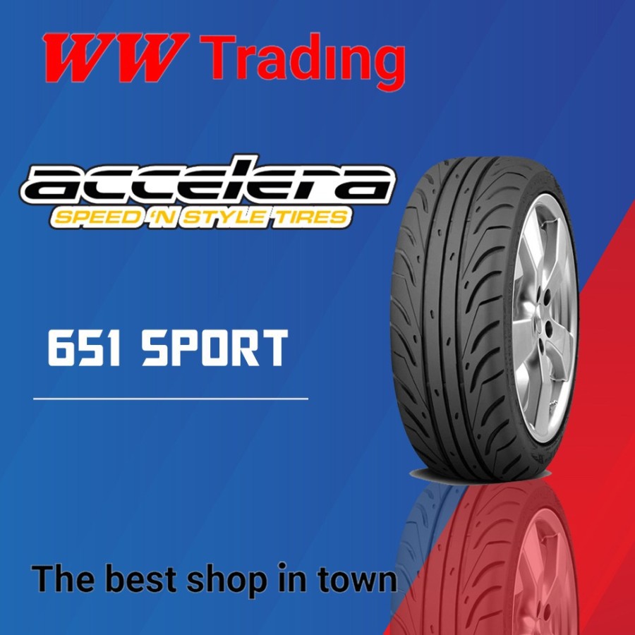 Jual BAN ACCELERA 651 SPORT TW200 245/40 R18 / 245 40 18 | Shopee Indonesia