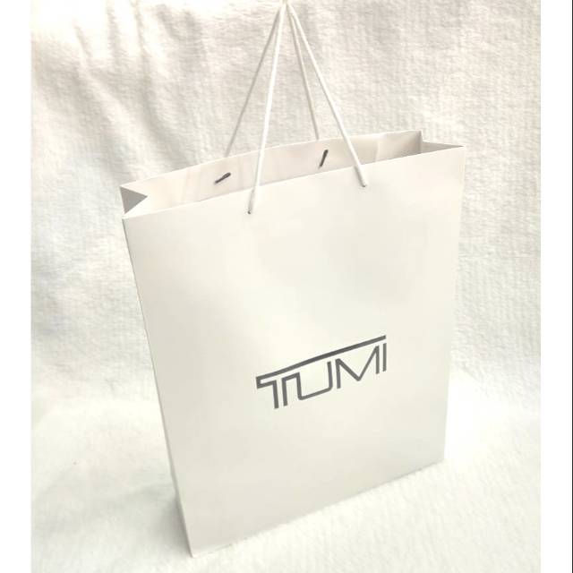 Jual TUMI PAPERBAG PALIO LAMINATEDDOFT PAPERBAG BOTH SIDE | Shopee ...