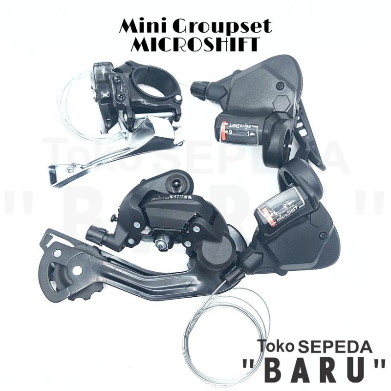 Jual TB - Mini Groupset MICROSHIFT 9 Speed | Shopee Indonesia