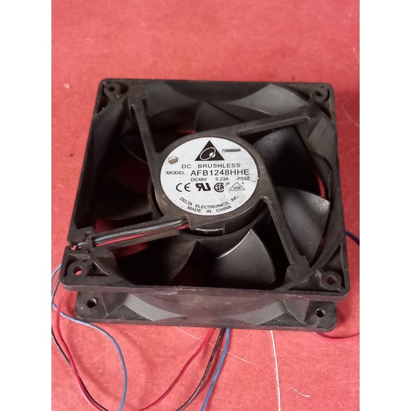 Jual Fan dc Brushless Delta AFB1248HHE 48v 0,23A Range 24-52vdc 12cm | Shopee Indonesia