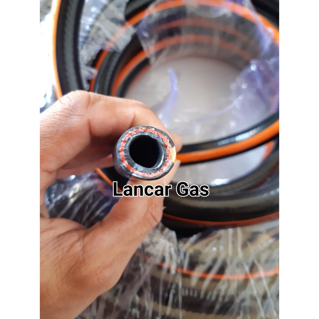 Jual SELANG GAS 5 LAPIS SERAT KAWAT MERK SOLID/SELANG LPG | Shopee ...