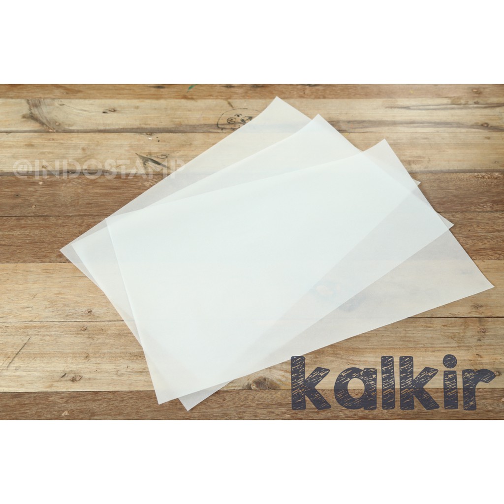 Jual kertas kalkir stempel flash 50 lembar F4 runaflex runaflek tracing ...