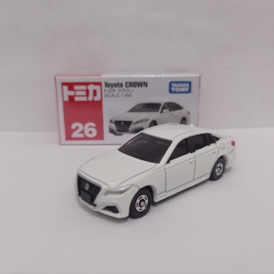 Jual Tomica No 26 Toyota Crown white diecast mobil takara tomy reguler murah | Shopee Indonesia