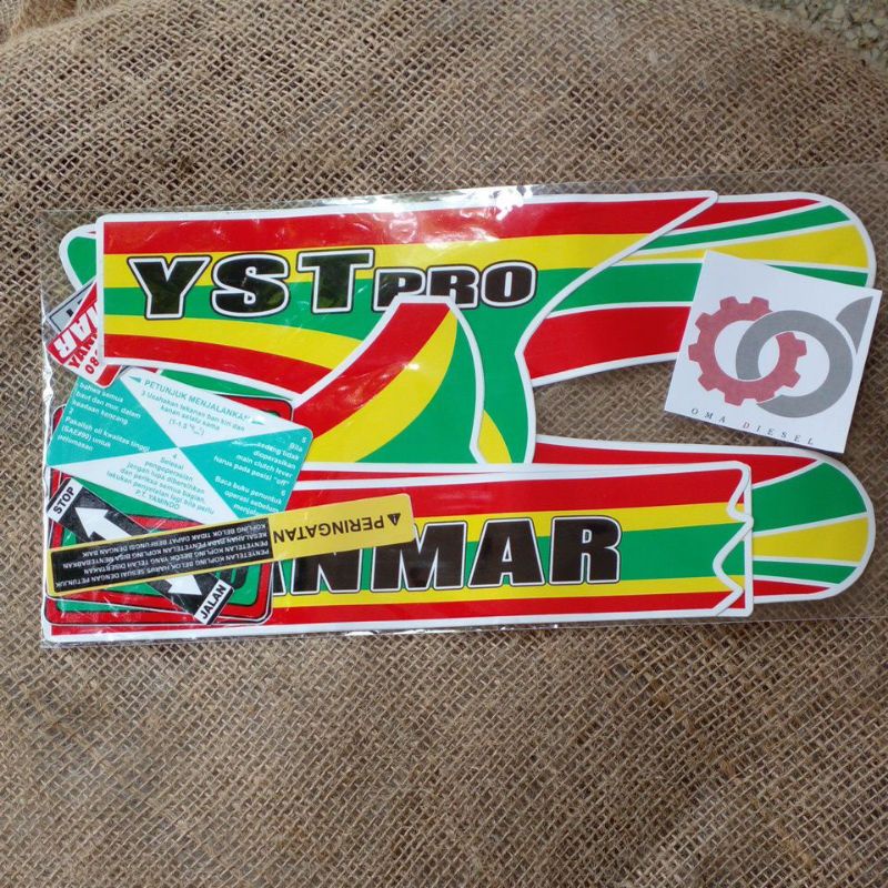 Jual Stiker sticker traktok YANMAR YST PRO | Shopee Indonesia