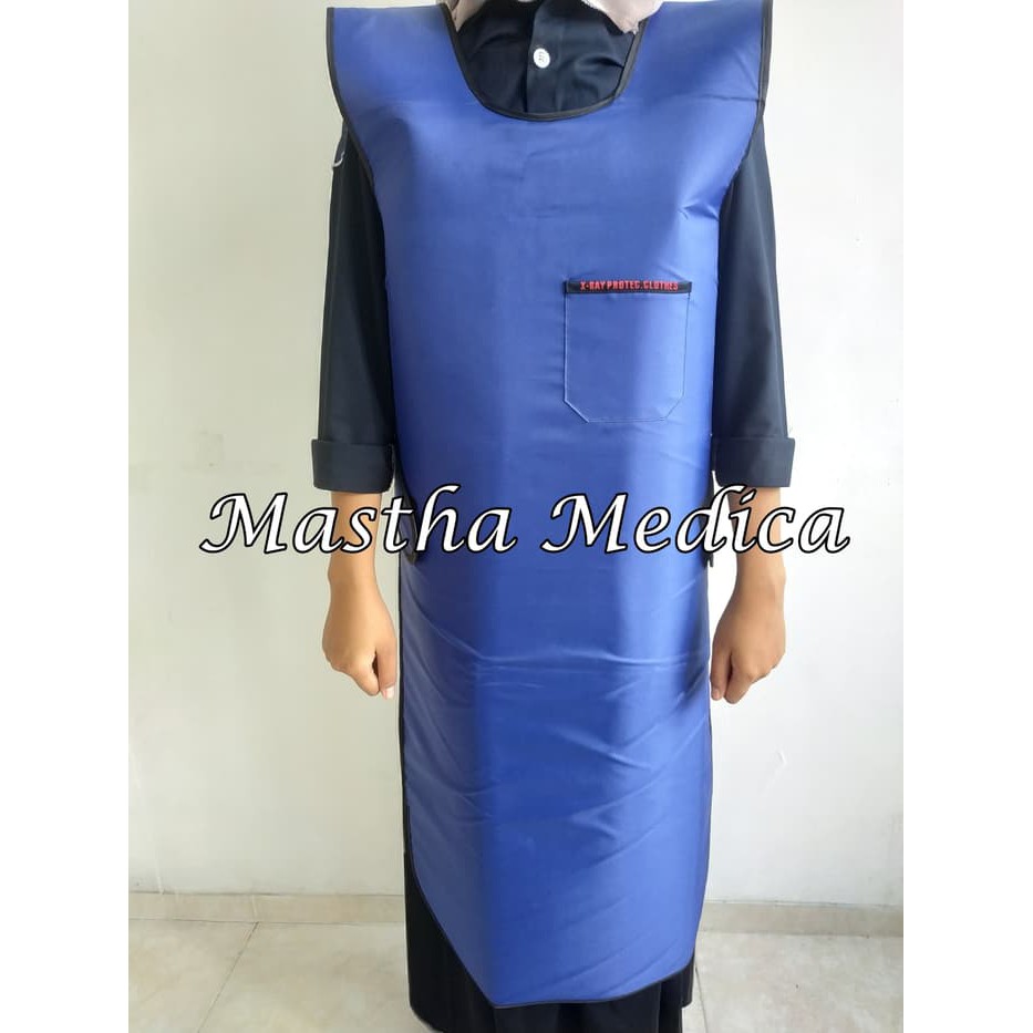 Jual Apron Timbal DOUBLE Tebal 0,5 mm pakaian appron Radiologi Anti ...