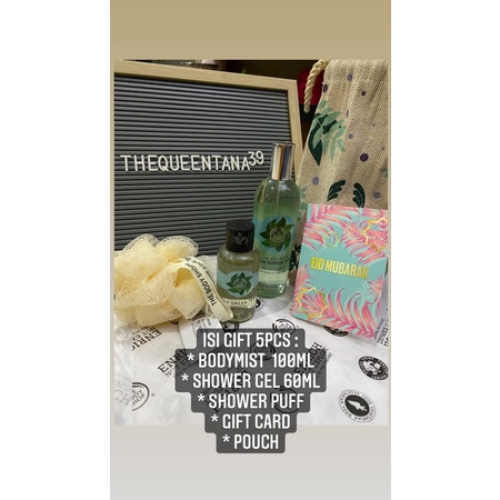 Jual Hampers The Body shop / Hampers lebaran / Gift set The body shop ...