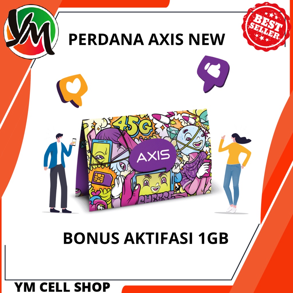 Jual KARTU PERDANA AXIS NEW | Shopee Indonesia