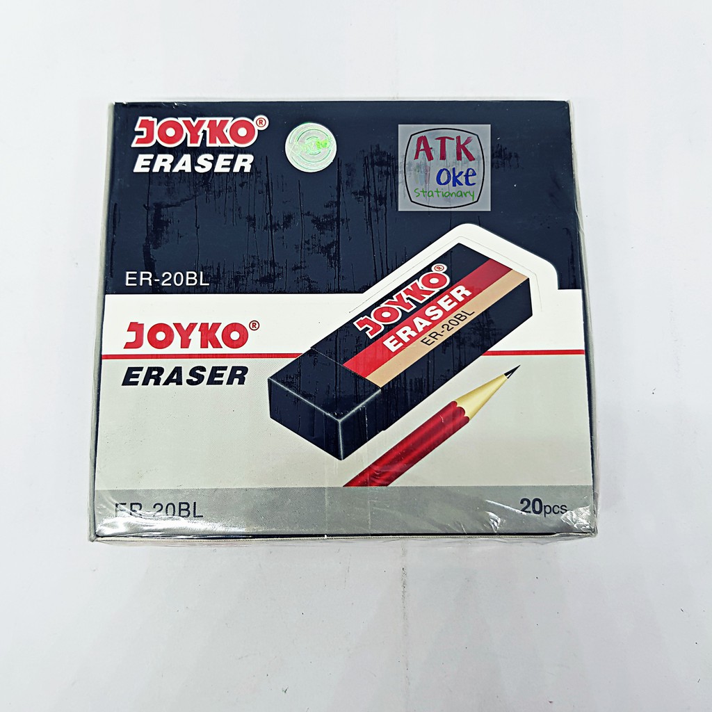 Jual ( ECERAN ) Joyko Penghapus Hitam Besar ER 20BL | Shopee Indonesia