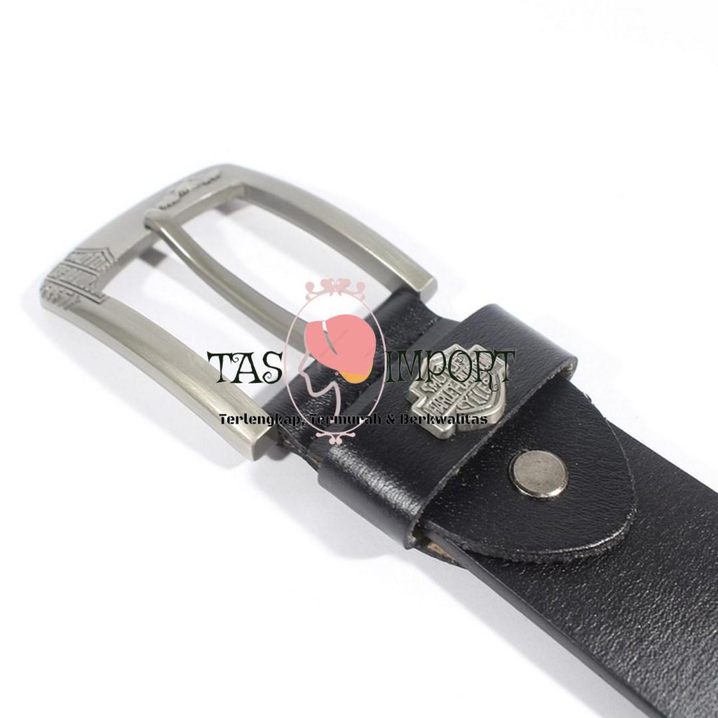 Jual Promo GESPER IKAT PINGGANG KULIT PRIA SELAPIS | HARLEY DAVIDSON ...