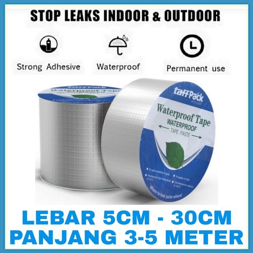 Jual IKILOSHOP 5cm x 3M Waterproof Tape Isolasi Lakban Anti Bocor Tahan ...