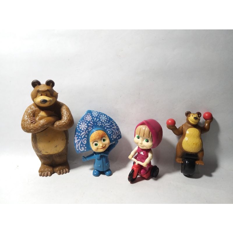 Jual Masha Marsha Mishka The Bear Beruang Bike Sepeda Russia Rusia ...