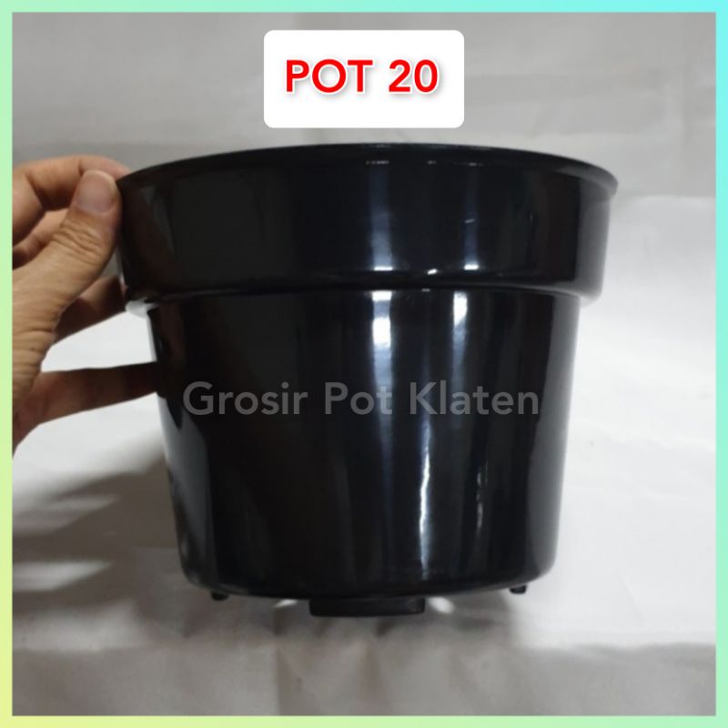 Jual (1pcs) POT BIBIT POLOS 20 | Shopee Indonesia