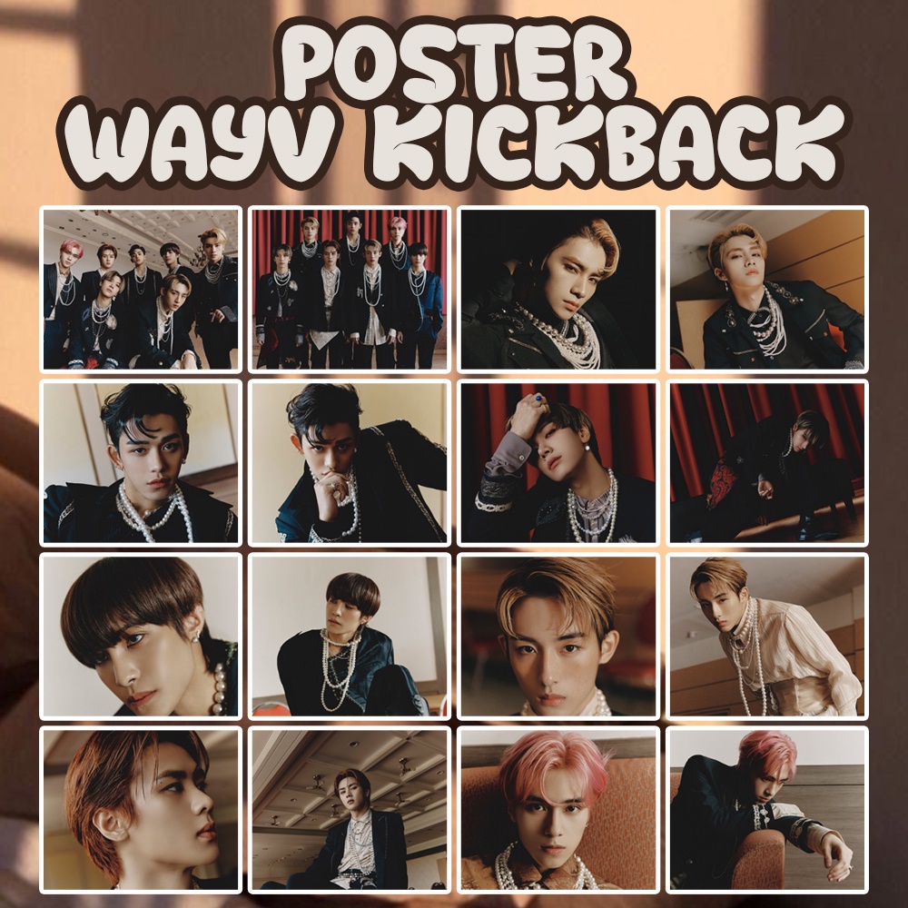 Jual Poster WAYV KICK BACK | Poster Kpop A4 A5 A6 Murah Murah (Part A ...