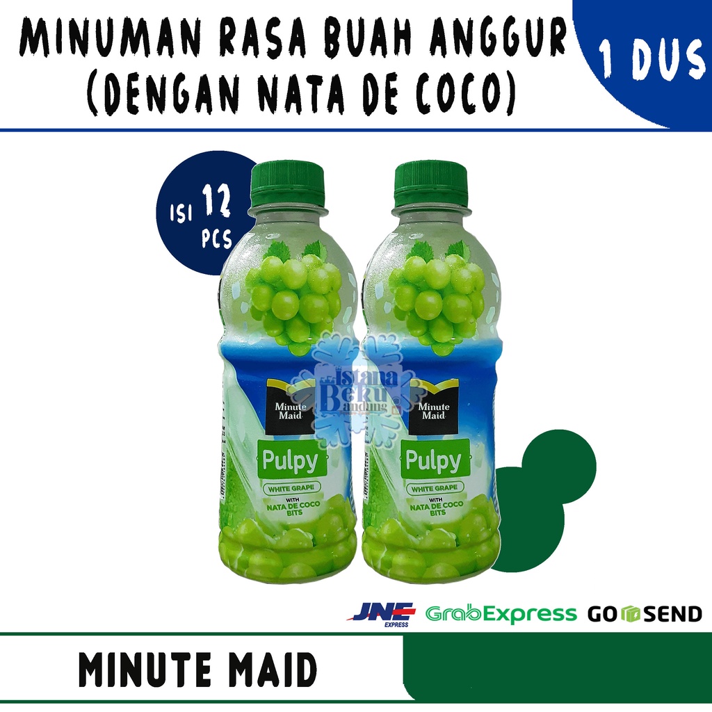 Jual Minute Maid Pulpy Grape 300ml (1 Dus = 12 Pcs) | Shopee Indonesia